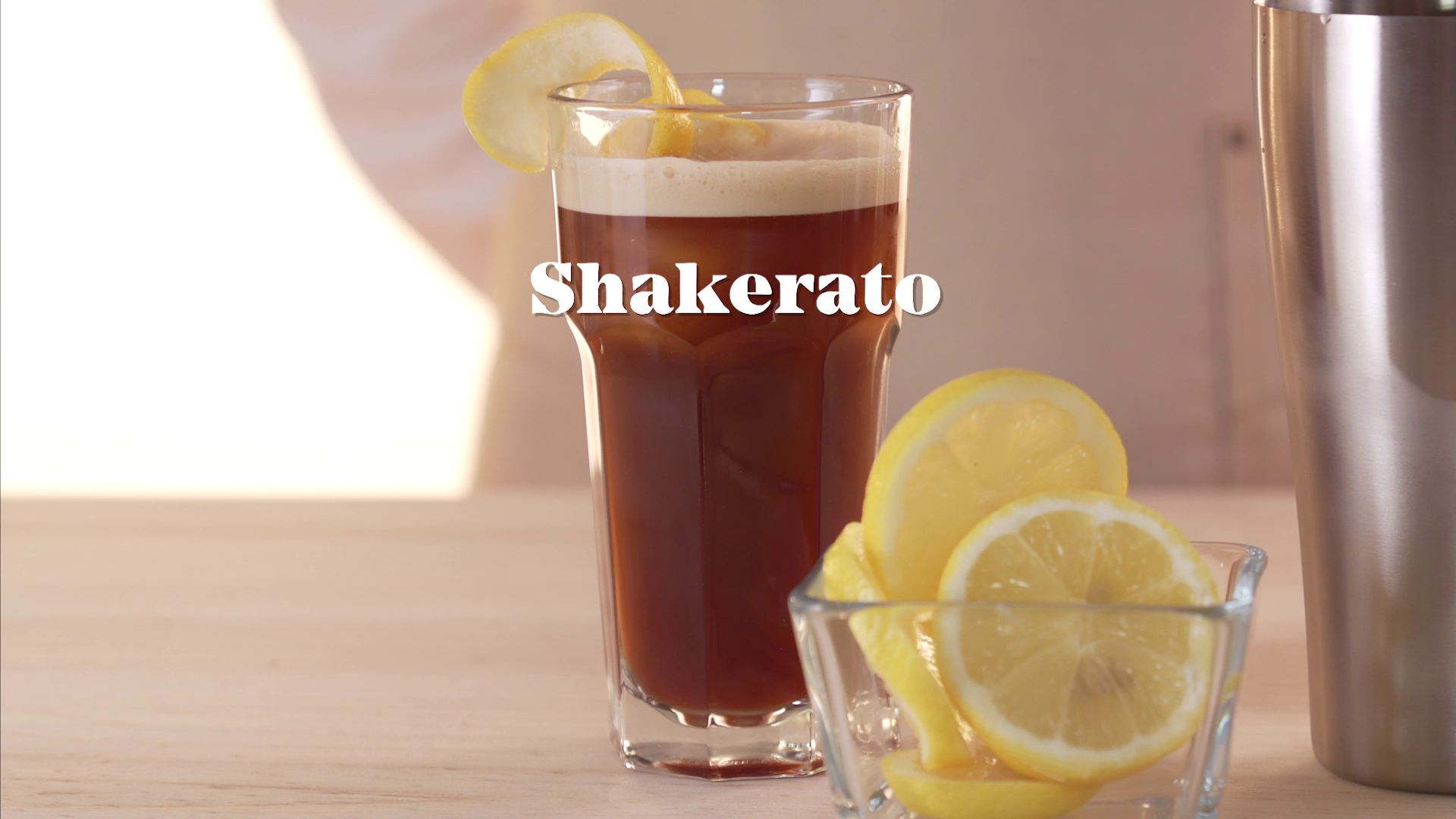 Cómo hacer un café Shakerato